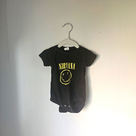 Rabbit Skins | One Pieces | Rabbit Skins 6 Mos Nirvana Onesie Y2k ...